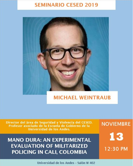 Seminario CESED - Michael Weintraub - CESED - Centro de Estudios de ...